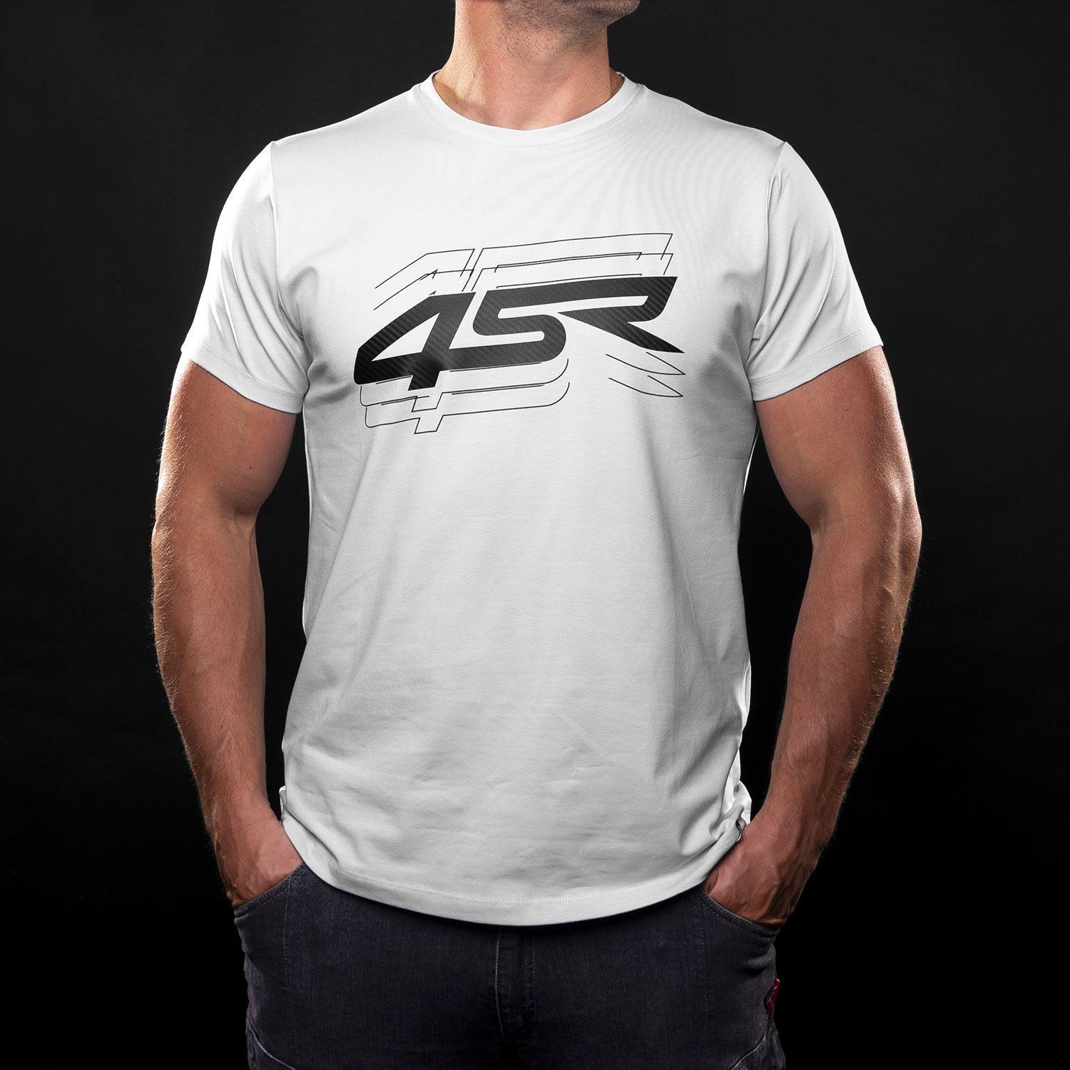 4SR T-Shirt Carbon Grey for men