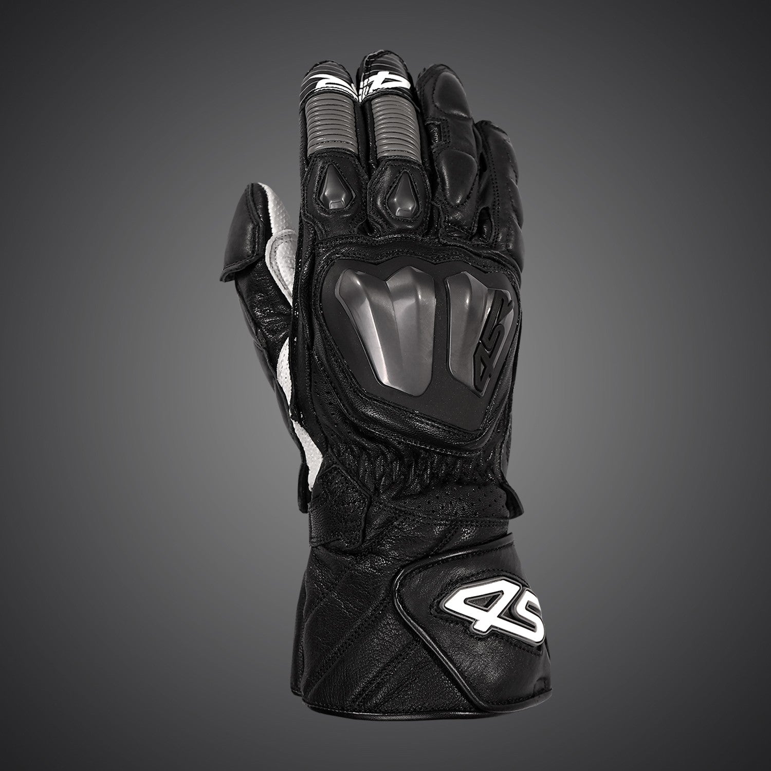 4SR Stingray Race Spec Grey Motorcycle Performance Gloves